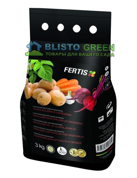 Добриво Arvi Fertis Фертіс НПК 11-9-20+МЕ для картоплі і овочів 3 кг
